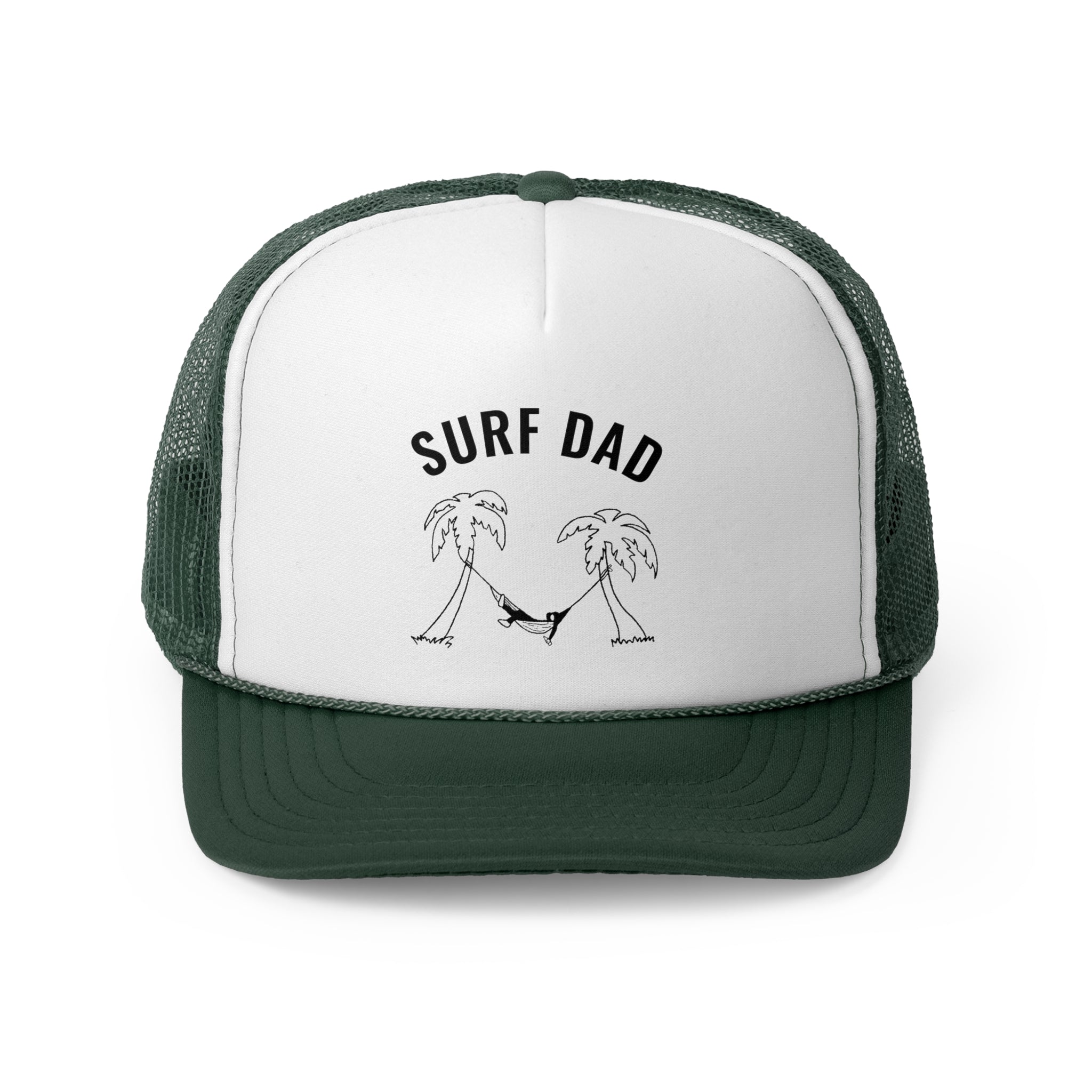 SURF DAD HAPPY HOUR Trucker Hat – SURF DAD HUNTINGTON BEACH